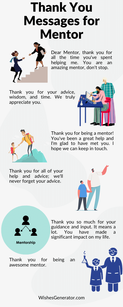 57 Thank You Messages For Mentor Words Of Appreciation